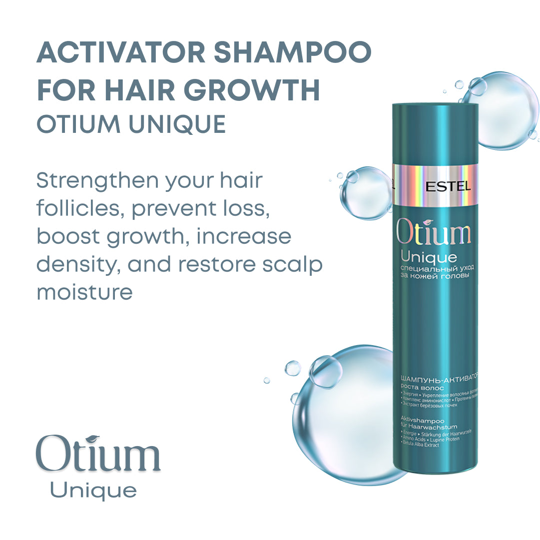 ESTEL OTIUM UNIQUE Activator Shampoo for Hair Growth – ESTEL-International