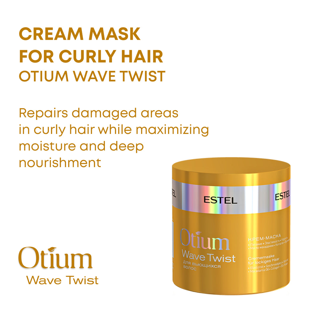 ESTEL OTIUM WAVE TWIST BB Cream – Hydrating & Restorative Care for Curly Hair – ESTEL-International